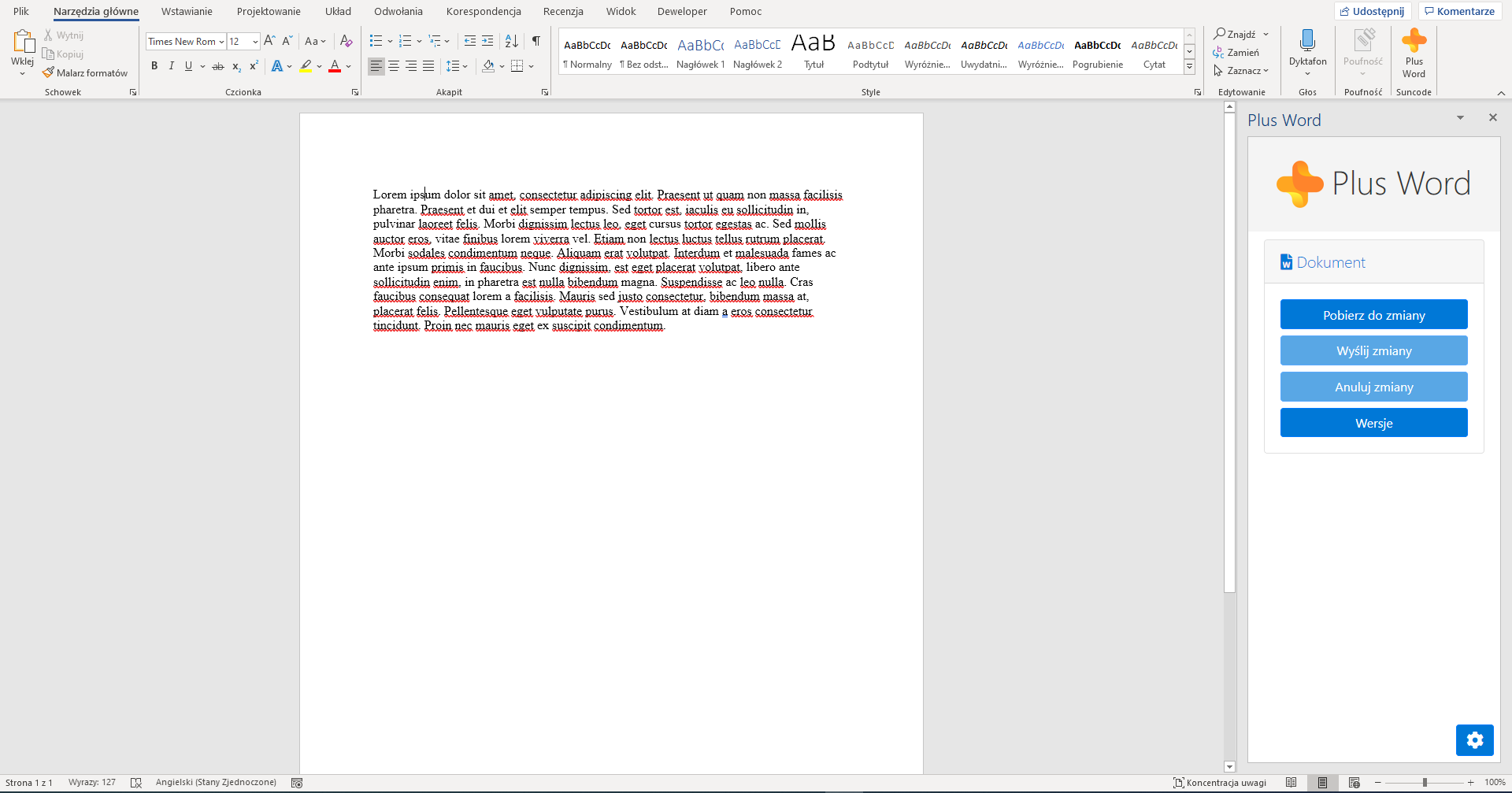 Plus Word v2 (old) - Dostępne Wtyczki i Moduły (Uniwersalne komponenty ...